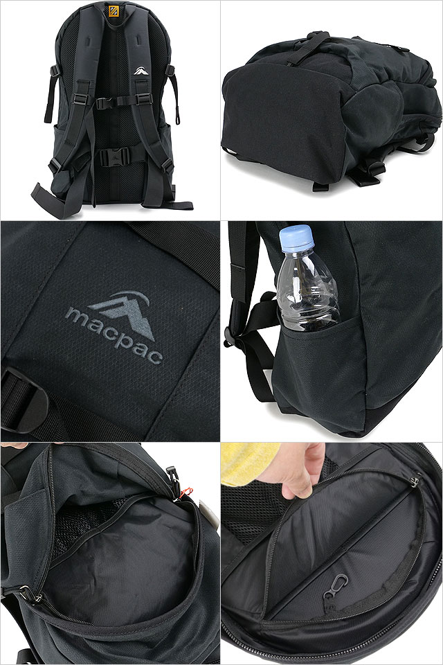 macpac マックパック リュック カウリ MM72501-K SS25 30L KAURI メンズ・レディース 鞄 アウトドアバッグ バックパック デイパック ブラック 正規取扱店 ...
