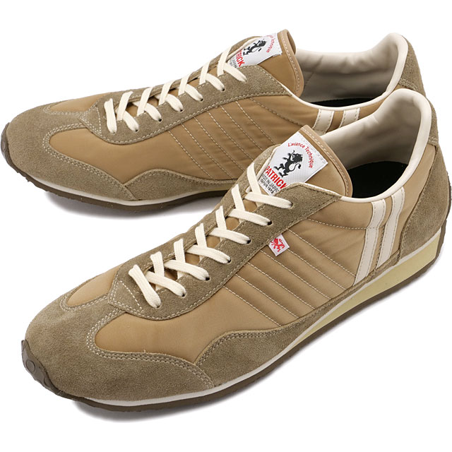 PATRICK（パトリック） 返品送料無料 スニーカー スタジアム 232503 SS25 STADIUM メンズ・レディース 日本製 靴 シーズン限定カラー TEA ブラウン 正規取扱店 ...