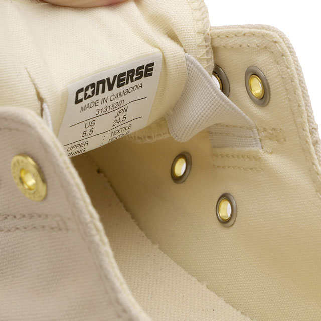 CONVERSE コンバース スニーカー オールスター スリップ FE GD OX 31315201 SS25 ALL STAR SLIP ...