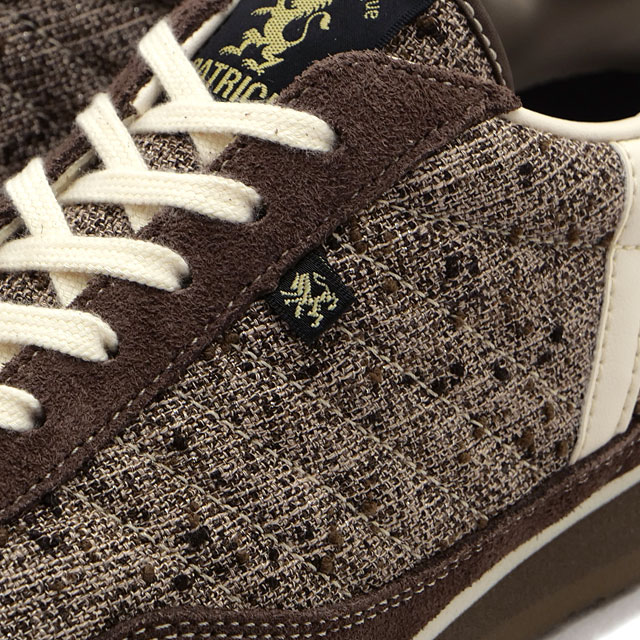 PATRICK 返品送料無料 パトリック スニーカー スタジアム・ネップ 725135 SS25Q2 STADIUM-NP 日本製 靴 シューズ おしゃれ シーズン限定 CHO チョコ 正規 ...