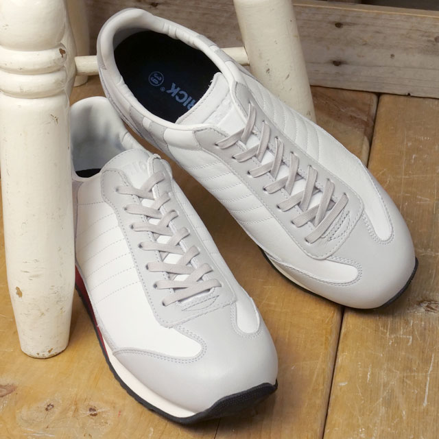 パトリック PATRICK スニーカー マラレイン [507310 SS25Q2] MARARAIN メンズ・レディース 日本製 靴 シューズ マラソン 防水 おしゃれ シーズン限定 WH/GY ホワイト/グレー 正規取扱店 PATRICK（パトリック） 返品送料無料 スニーカー マラレイン 507310