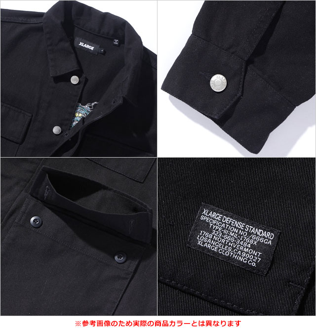 XLARGE（エクストラ ラージ） ミリタリージャケット 101253021001 FW25
