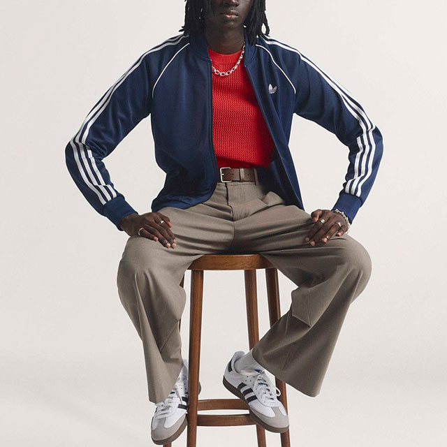 アディダス オリジナルス adidas Originals メンズ スーパースター トラックトップ [CC317/KE3511 SS26] SST TRACK TOP トップス トラックジャケット ジャージ ネイビー ナイトインディゴ 正規取扱店 adidas Originals アディダス オリジナルス メンズ スーパースター