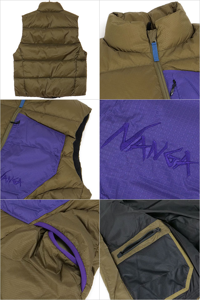 NANGA（ナンガ） マゼノリッジベスト N2530-0A074C FW25 MAZENO RIDGE