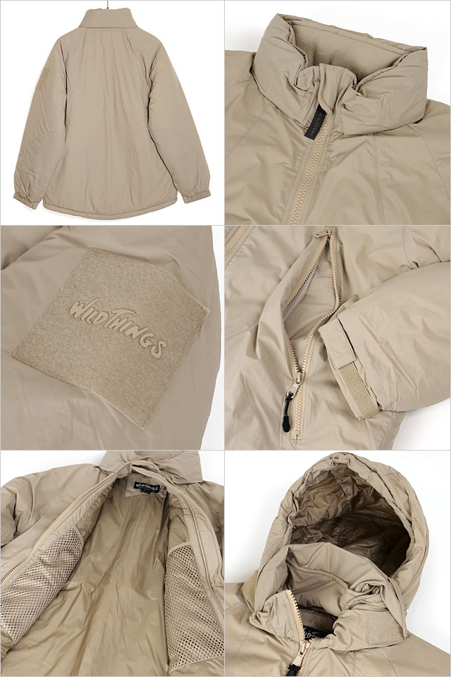 WILD THINGS ワイルドシングス ハッピージャケット WT242-02 FW24 HAPPY JACKET メンズ アウター ナイロン ...