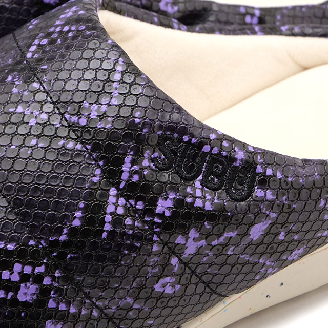 SUBU スブ 冬用サンダル リサイクル パイソン SR-07 RE：PYTHON メンズ・レディース クロッグ ルームシューズ オフィス キャンプ PURPLE 正規取扱店 ...