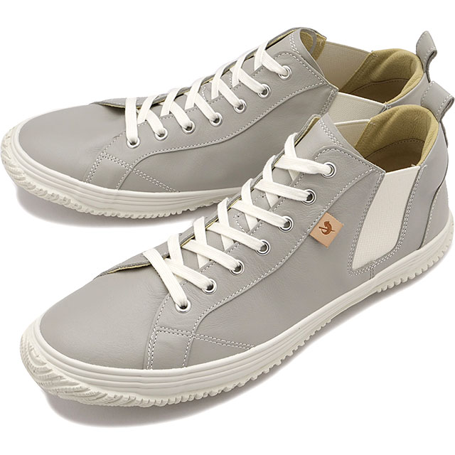 SPINGLE（スピングル） 返品交換送料無料 サイドゴア SPM442-08 SS23 SPM-442 日本製 カンガルーレザー MOVE スピングルムーブ Light-Gray ライト ...