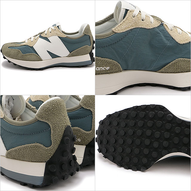 New Balance（ニューバランス） スニーカー MS327 MS327CR SS23 メンズ・レディース Dワイズ GREEN 緑 ...