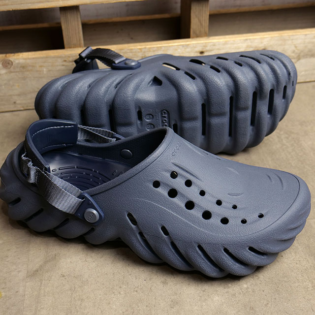 クロックス crocs サンダル エコー クロッグ 207937-4EA SS23 Echo Clog メンズ・レディース 軽量 オフィス履き ...