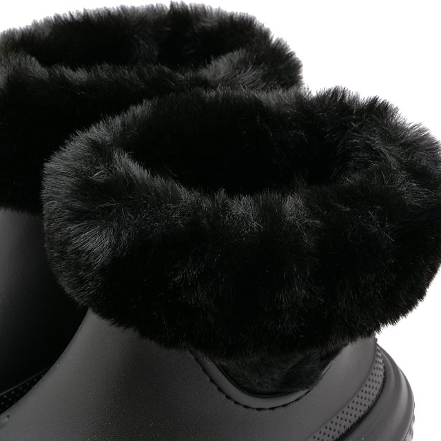 crocs（クロックス） レディース ストンプ ラインド ブーツ 208718-001 FW23 STOMP LINED BOOT 厚底 ...