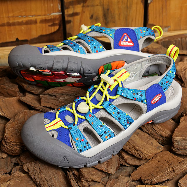 コラボ キーン KEEN レディース サンダル フジロック フェスティバル × ニューポート レトロ 1028139 W NEWPORT ...