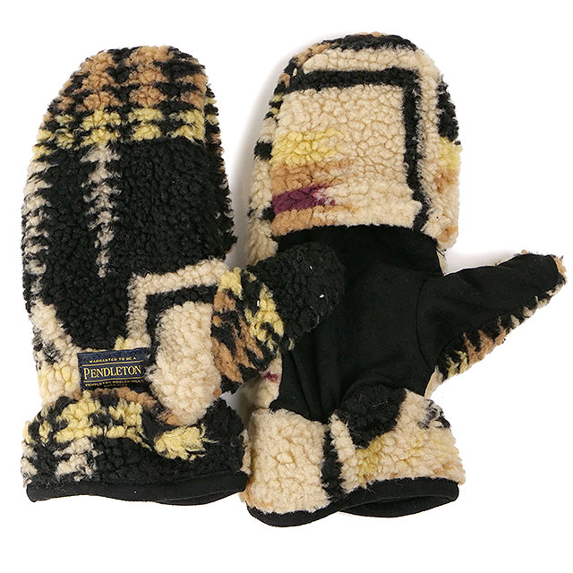 ペンドルトン PENDLETON ボアミトン PDT-000-233019 FW23 BOA MITTEN メンズ・レディース フリース手袋 フリーサイズ :10076666:SHOETIME ...