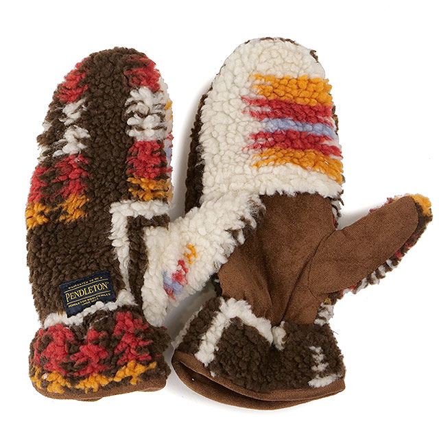 ペンドルトン PENDLETON ボアミトン PDT-000-233019 FW23 BOA MITTEN メンズ・レディース フリース手袋 フリーサイズ :10076666:SHOETIME ...