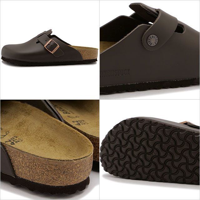 BIRKENSTOCK ビルケンシュトック ボストン ナチュラルレザー 60101 60103 FW23 Boston NL メンズ ...