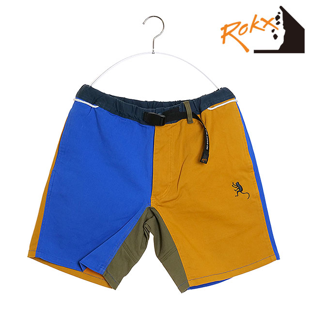 コラボ ロックス ROKX メンズ モンキーマジック ストリートショート ニューマルチカラー RXMS243038M SS24 M.M ...