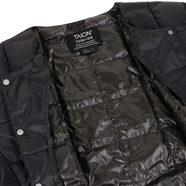 TAION（タイオン） クルーネックボタンダウンジャケット TAION-104