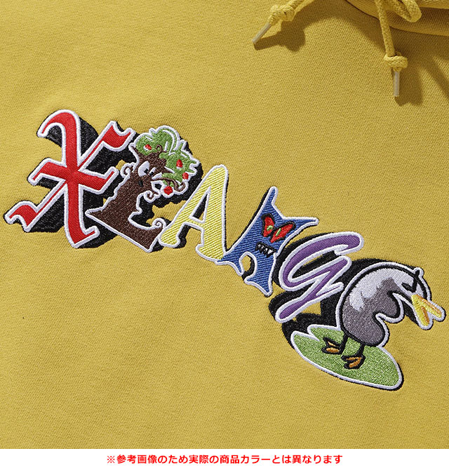 XLARGE（エクストラ ラージ） パーソナルズ フーデッド スウェット