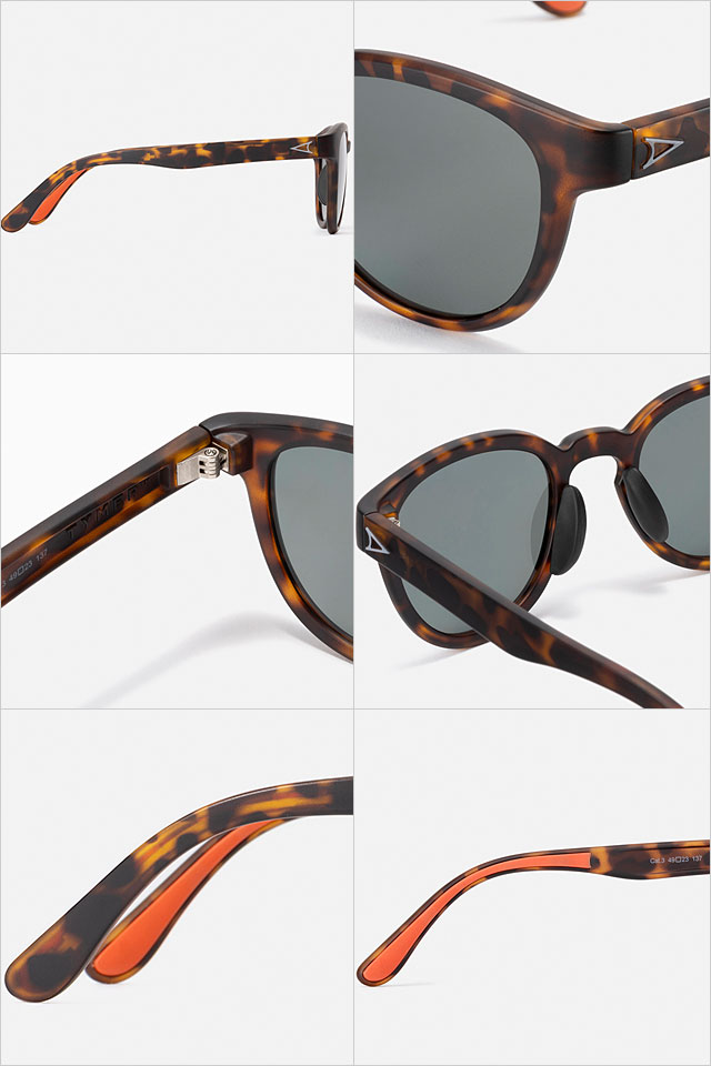 タイマー TYMER サングラス 偏光レンズ エリオット TY100-MTT-GNP SS25 ELIOT アイウェア Tortoise ...