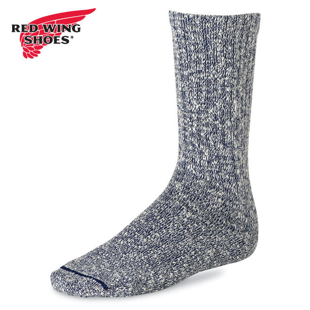 RED WING SHOES（レッドウィング） REDWING コットンブレンド マールラグクルー 97168 97645 COTTON BLEND MARL RAGG CREW メンズ 靴下 ...
