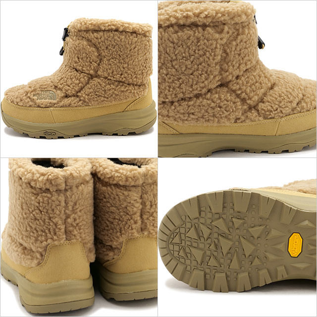 THE NORTH FACE ザ・ノース・フェイス ショートブーツ ヌプシブーティ ショートフリース NF52578-KT FW25 ...