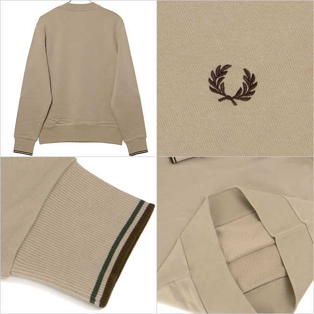 FRED PERRY（フレッドペリー） クルーネック スウェットシャツ M7535-50A FW25Q4 CREW NECK ...