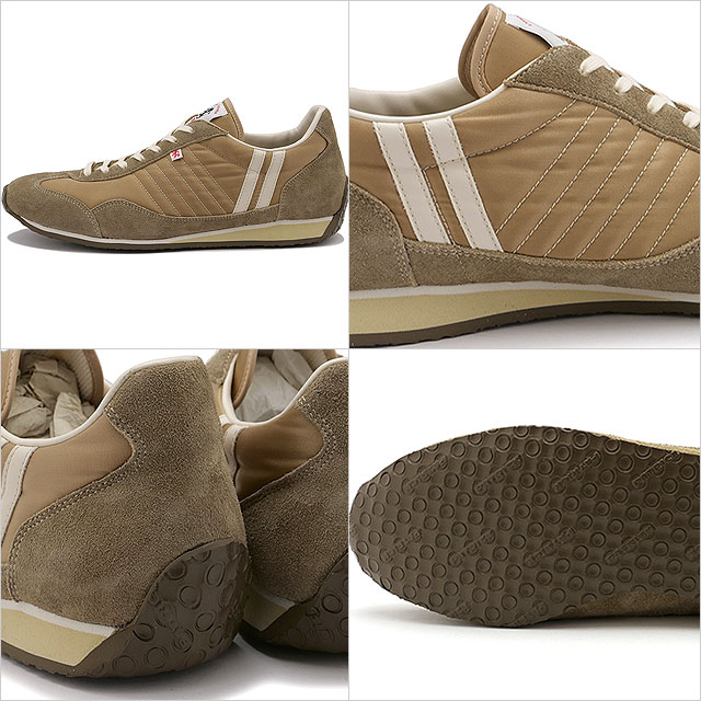 PATRICK（パトリック） 返品送料無料 スニーカー スタジアム 232503 SS25 STADIUM メンズ・レディース 日本製 靴 シーズン限定カラー TEA ブラウン 正規取扱店 ...