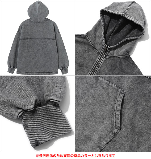X-girl エックスガール フェイデッド アノラック スウェットフーディー 105251012006 SS25 FADED ANORAK ...