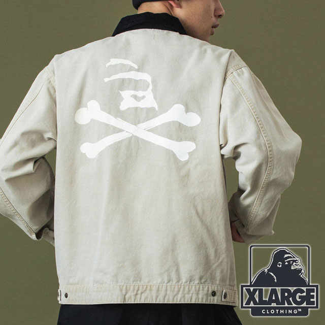 XLARGE（エクストラ ラージ） スカル ワークジャケット 101253021007
