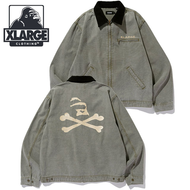 XLARGE（エクストラ ラージ） スカル ワークジャケット 101253021007