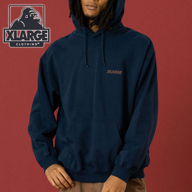 エクストララージ XLARGE フーデッドスウェットシャツ [101254012010 FW25] OLD OG HOODED SWEATSHIRT メンズ トップス プルオーバー パーカー アッシュ グレー 正規取扱店 XLARGE（エクストラ ラージ） フーデッドスウェットシャツ