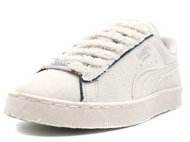 Puma SUEDE LAAMS BLANK CANVAS "LAAMS" ALPINE SNOW/PUMA WHITE/PUMA ...