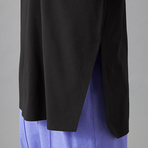 Chacott チャコット・バランス BALANCE EasyCare+ スリットTシャツ 半袖 ヨガ ランニング ウィメンズ 256210-9504-51-009 : スポーツミツハシ ...