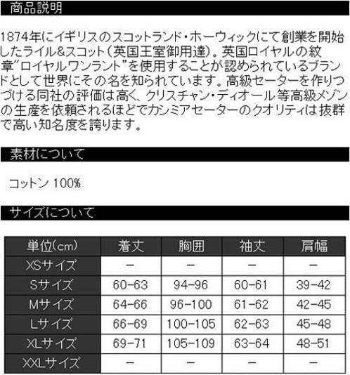 LYLE&SCOTT（ライルアンドスコット） 正規販売店 BUTTON DOWN CHECK