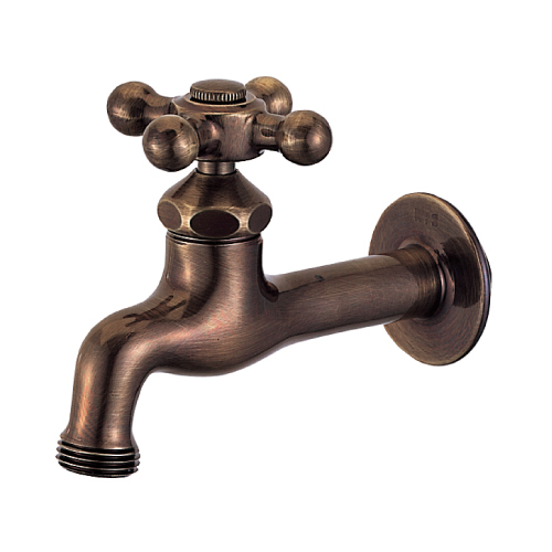 水生活製作所 水栓 蛇口 水道 おしゃれ 外 ガーデン 庭 屋外 ハンドル アンティーク 仙徳メッキ 公式 日本製 DN13-MS : メーカー公式・MIZSEI Yahoo!店 - 通販 ...