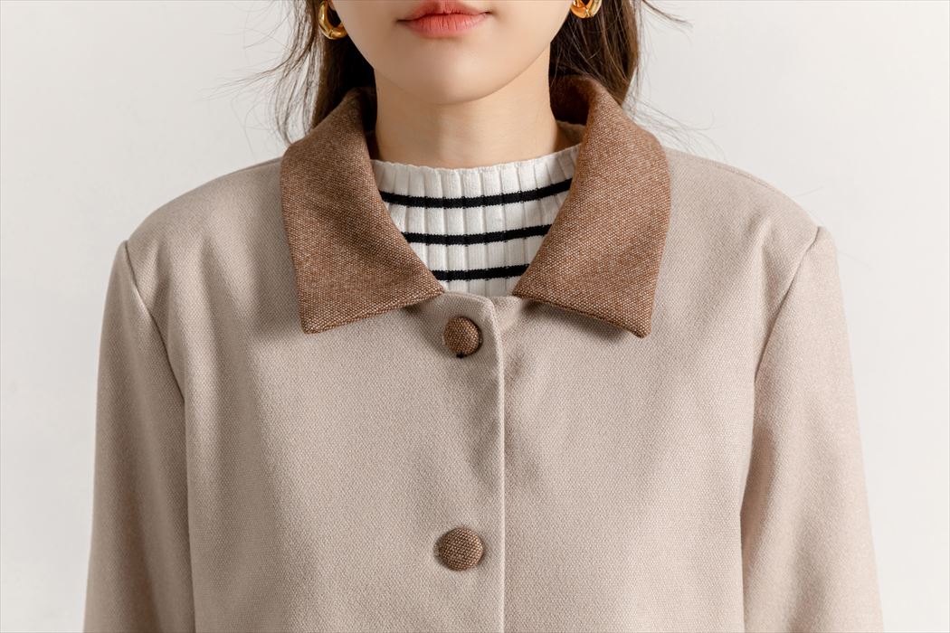 ステンカラー ジャケット コート レディース アウター おしゃれ