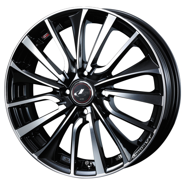 業販品 YOKOHAMA BluEarth-Es ES32 165/65R15 LEONIS VT PBMC 15インチ 4.5J+45 4H ...