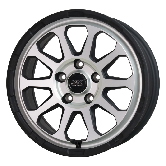 ホイール4本セット MAD CROSS RANGER マットシルバー 16インチ 7J+38 5H-114.3 : Tire Wheel ...