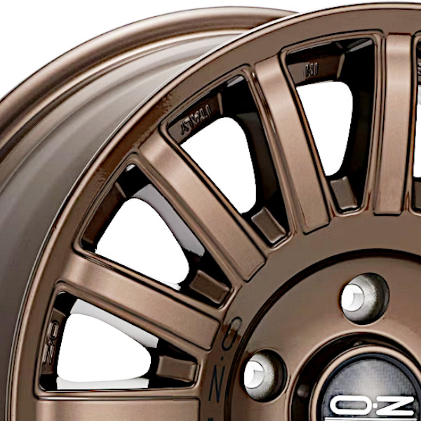 OZ Racing Rally Raid【オーゼット ラリー レイド】18x8.5 +32 5H/130 グロスブロンズ（GBR）x4本 ...