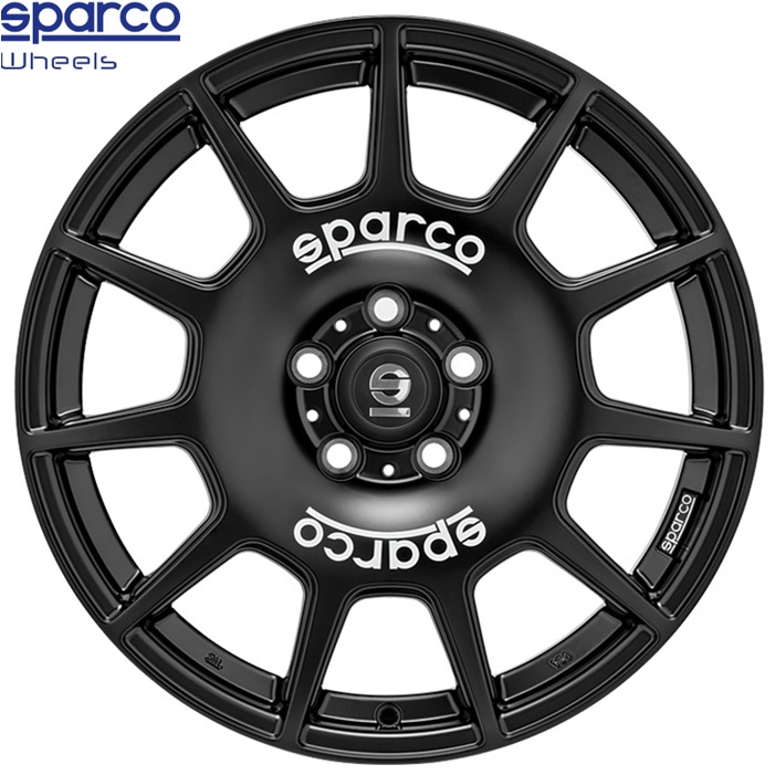 OZ Racing SPARCO Terra【スパルコ テラ】16x7.0 +38 5H/114.3 グロスブラック（GBK）x4本 : MB ...