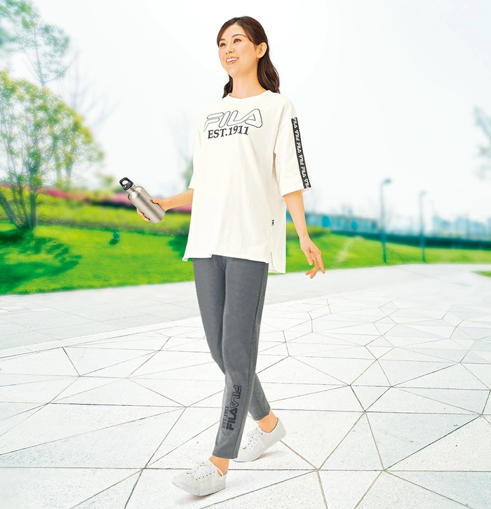 FILA ストレッチパンツ 2本組 961428 通販 ストレッチ パンツ カジュアルパンツ 長ズボン ズボン ロングパンツ 伸縮性 吸水 ...