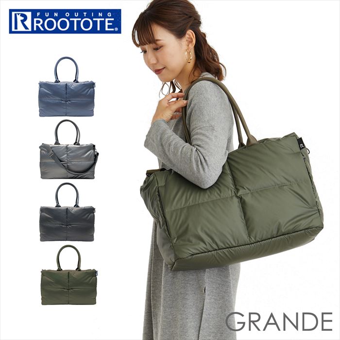 ROOTOTE フェザールー 1244 ルートート 通販 トートバッグ ショルダーバッグ トートバック ショルダーバック レディース 肩掛け 斜めがけ 軽量 自立 A4 : BACKYARD ...