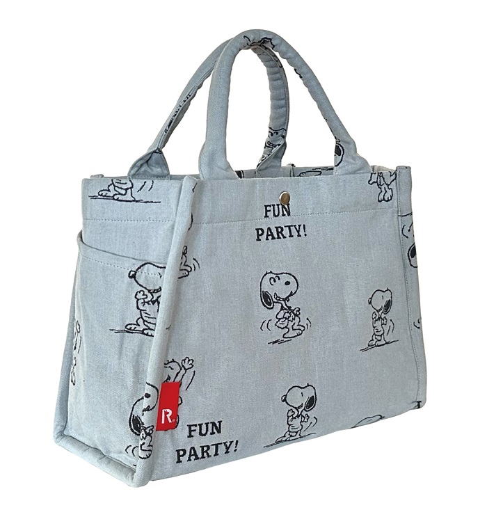 ROOTOTE ルートート スヌーピー 8588 トートバッグ トートバック ミニトートバッグ ランチトート ランチバッグ レディース 通勤 通学 小さめ 綿 コットン ...