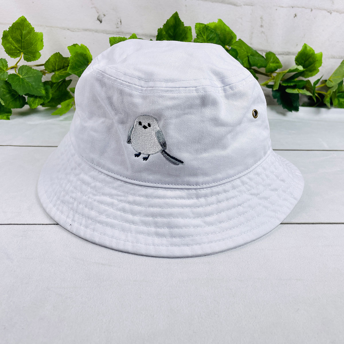 NEWHATTAN STANDARD HAT LABO シマエナガ カスタム刺繍 バケットハット（帽子） : モフタス・ストア ヤフー店 ...