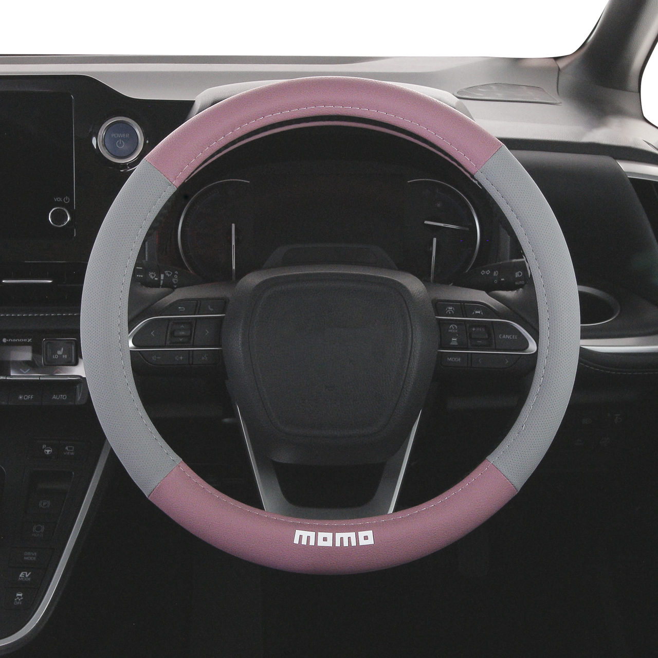 MOMO（モモ） EASY PINK LINE イージーピンクライン MOMO PINK モモピンク ハンドルカバー ステアリングカバー ...