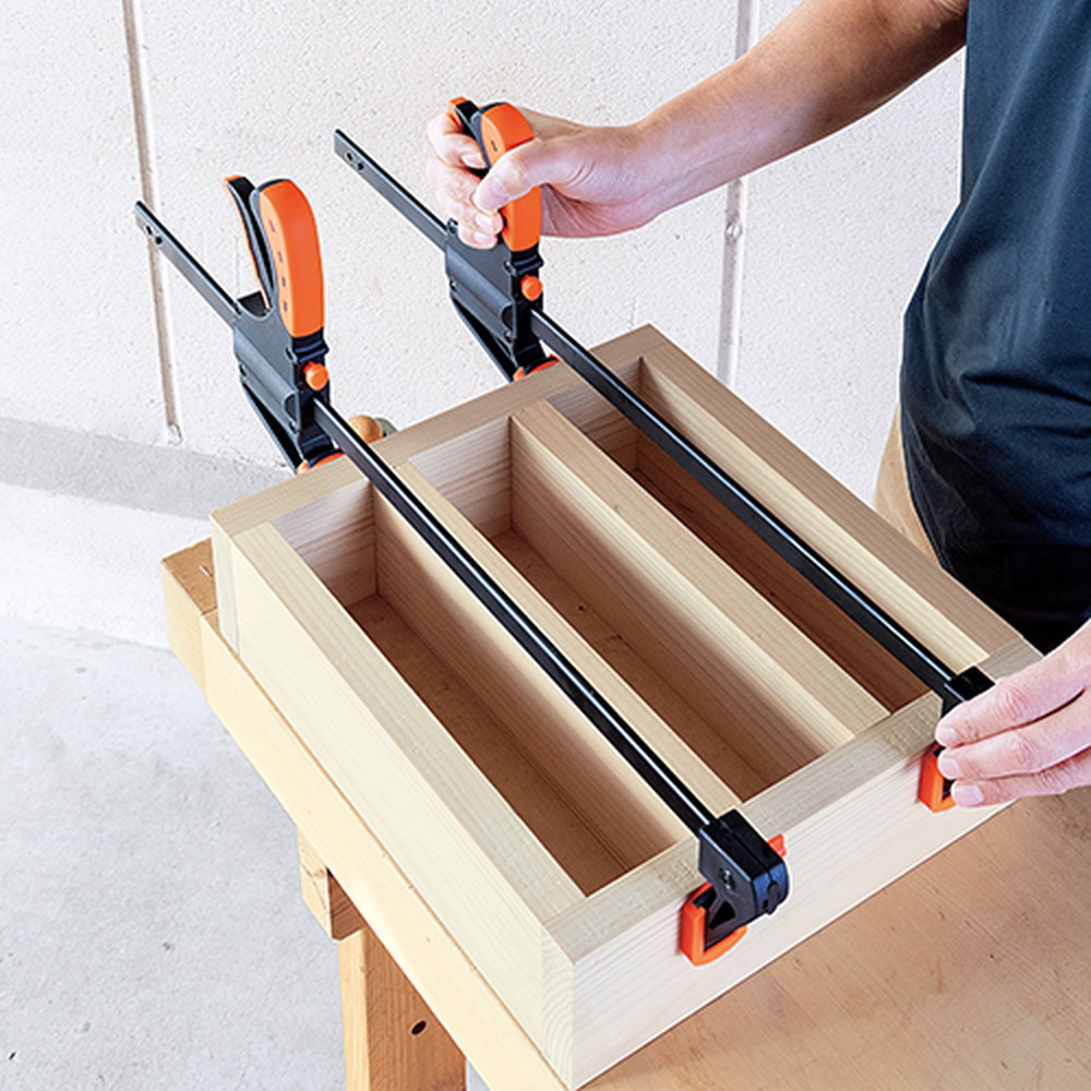 E-Value クイックバークランプ ERC-300M 最大口幅300mm クランプ奥行63mm 固定 工具 木工 木材 : モノパ ヤフー店 - 通販 - Yahoo!ショッピング