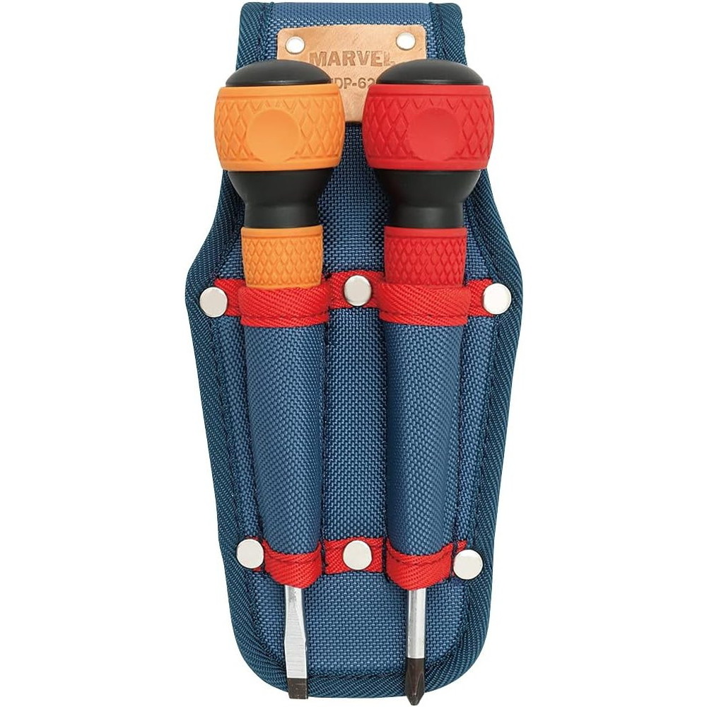 マーベル MARVEL タフロン電工ポケット ドライバー差し 2本差し MDP-62 : モノパ ヤフー店 - 通販 - Yahoo!ショッピング