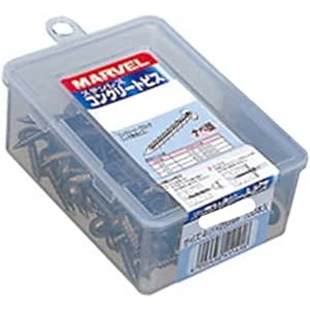 マーベル MARVEL ステンレス コンクリートビス 皿頭 φ4×38mm SCS-438 : scs-438 : モノパ ヤフー店 - 通販 - Yahoo!ショッピング