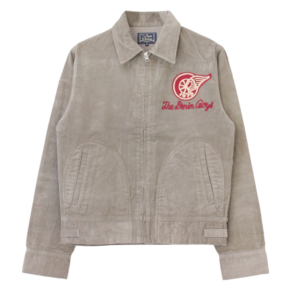STUDIO D'ARTISAN [予約/8月~10月入荷予定] ステュディオ・ダルチザン コーデュロイジャケット 4625 メンズ チェーン刺繍 2025秋冬/予約特典 : モアネット ...
