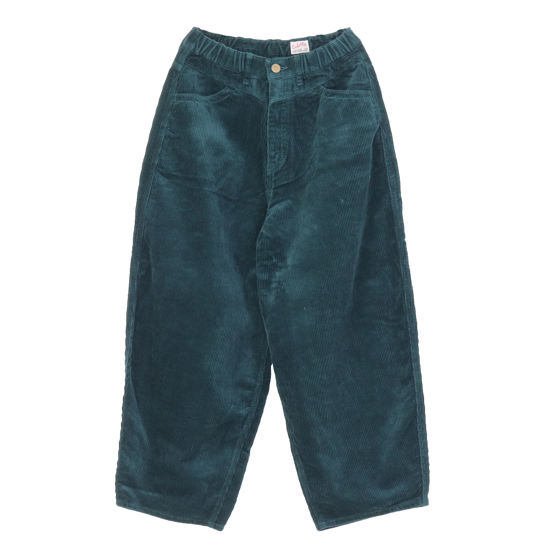 カフェッティ Cafetty 7Wコーデュロイバルーンパンツ CF-0602 ワイド カーブ ロング 太畝 レディース 裾直し対象外 Cafetty（カフェッティ） Cafetty 7Wコーデュロイバルーンパンツ CF