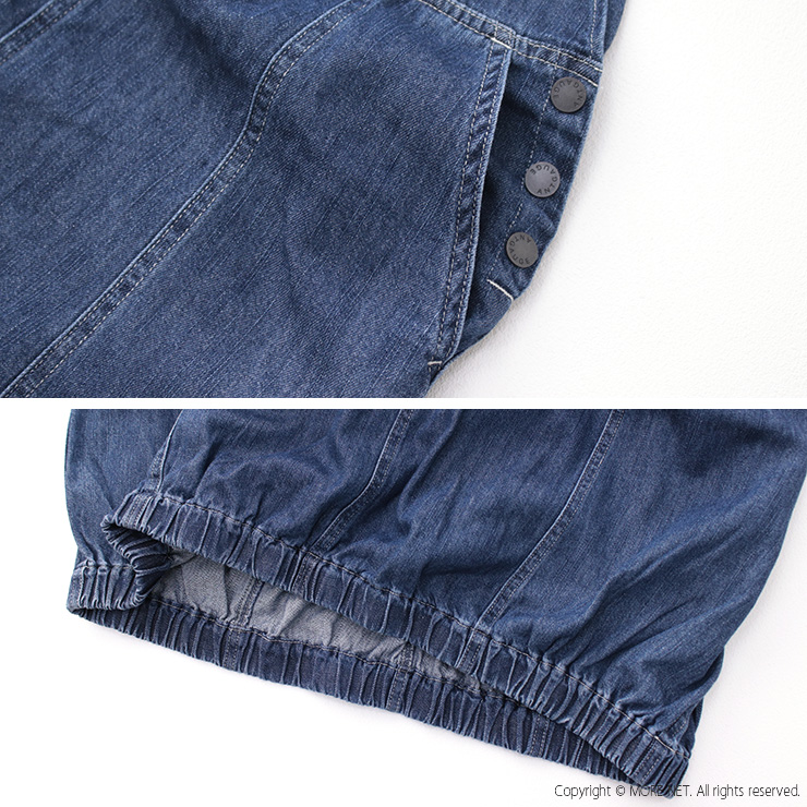 ANTGAUGE アントゲージ Antgauge エアーデニムコクーンワンピース GE518 ボトムス コクーンスカート ノースリーブ 無地 裾直し対象外 レディース 2025秋冬 : モア ...